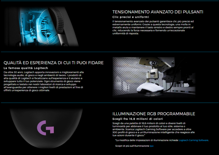 Logitech G203 Prodigy Recensione - Pagina 2 di 7 - Hardware Ready