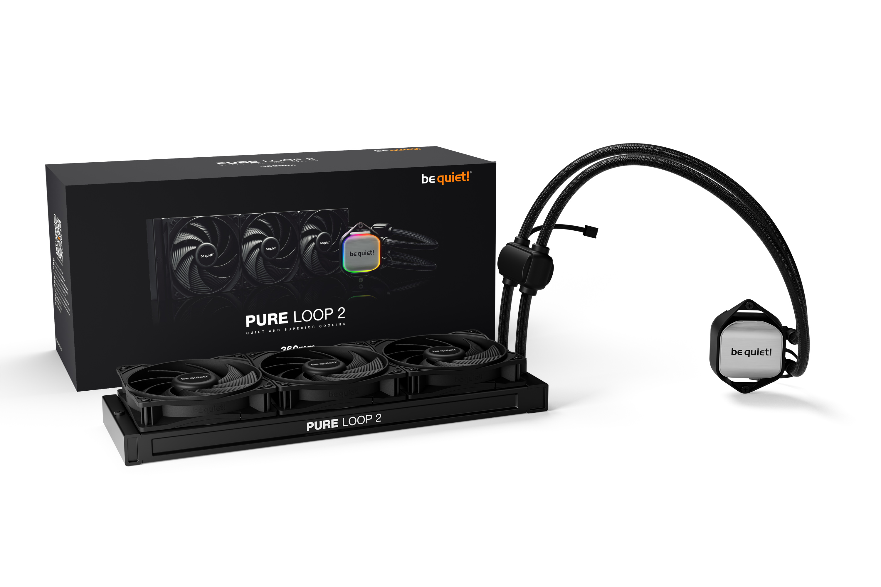 Be Quiet! Pure Loop 2: High-performing And Silent AIO Water Cooling ...